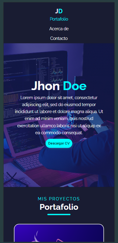 Codelab: Crea tu primer portafolio con HTML y CSS